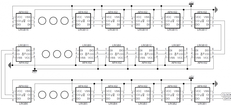 APA102 - светодиоды и SPI | Catcatcat electronics