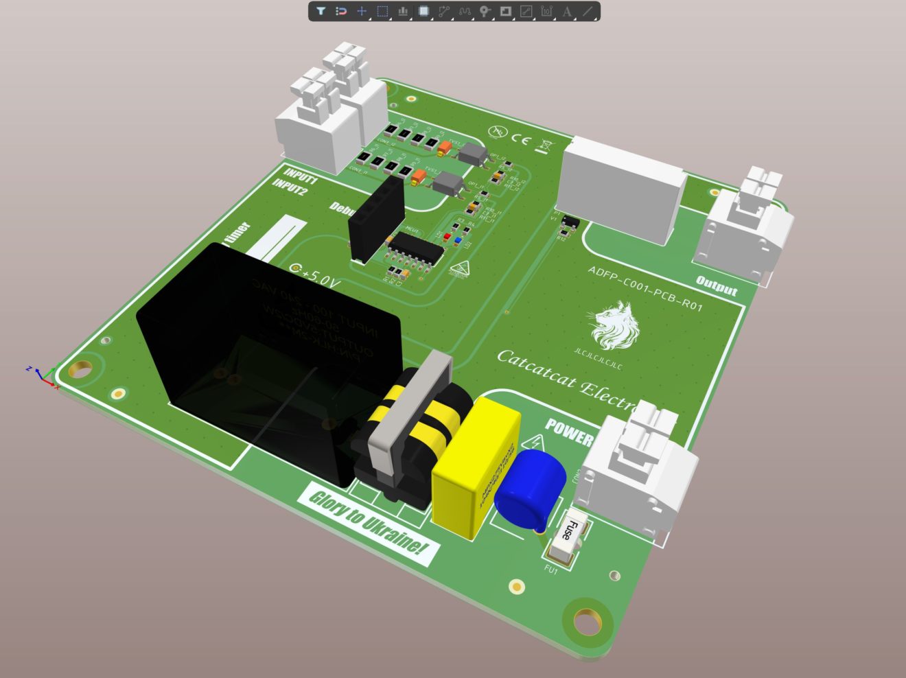 Altium Designer first project | Catcatcat electronics